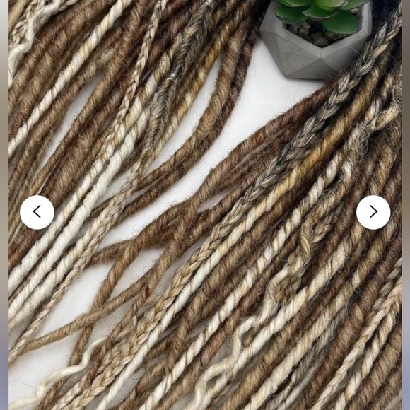 sdreadlocks | Hair | Like New Synthetic Dreads Brown To Blonde Ombre ...